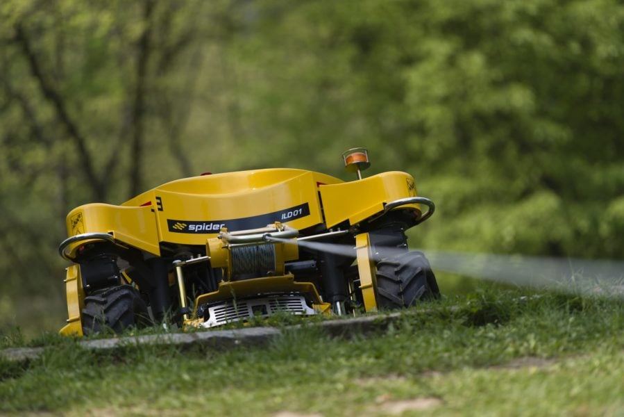 Spider ILD01 fjernstyret græsklipper - Nellemann Machinery