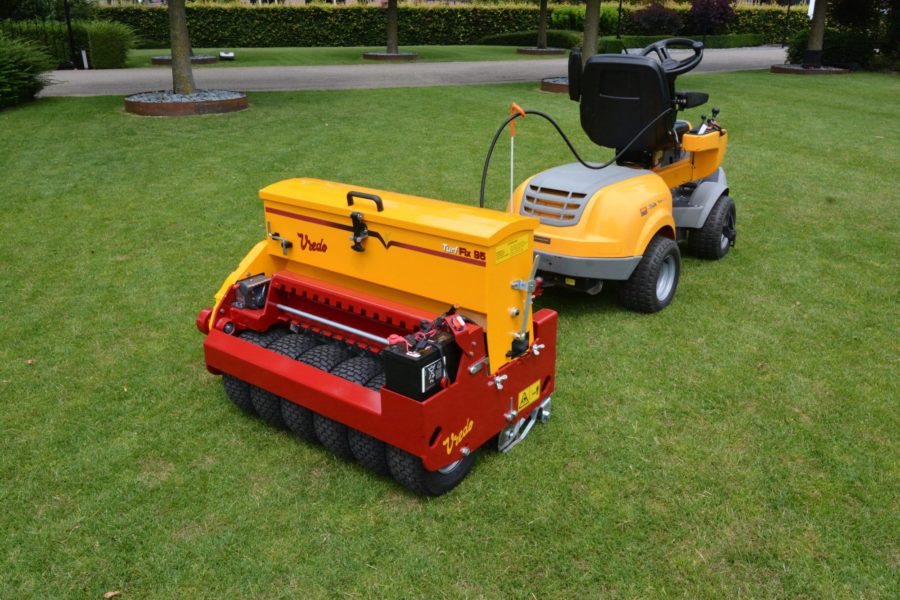Vredo Turf Fix oversåmaskine - Nellemann Machinery
